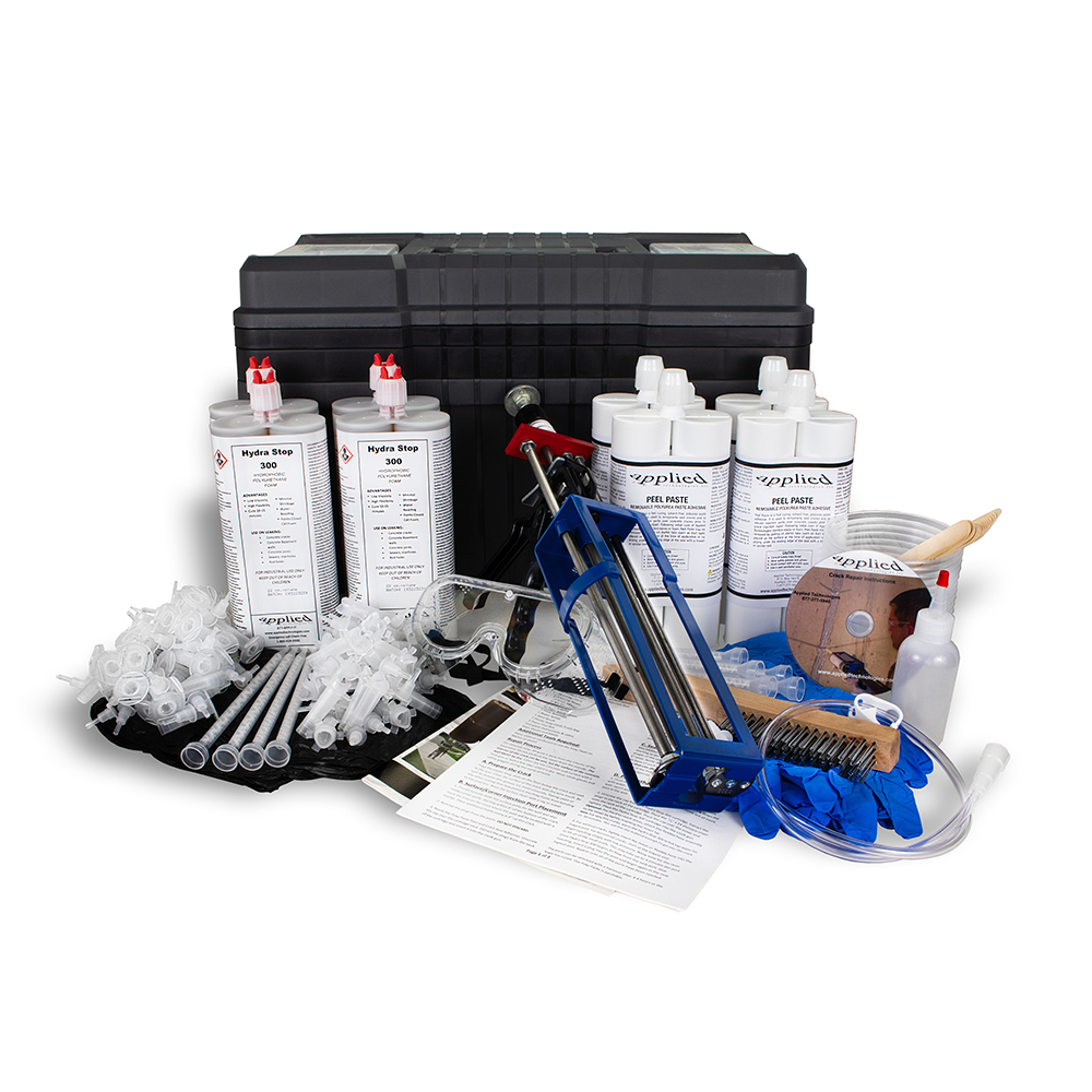 40' Contractor Peel Paste Polyurethane Foundation Crack Repair ...